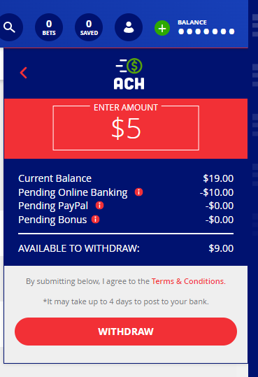How do I make an ACH Fast & Free Online Banking withdrawal? – BetAmerica